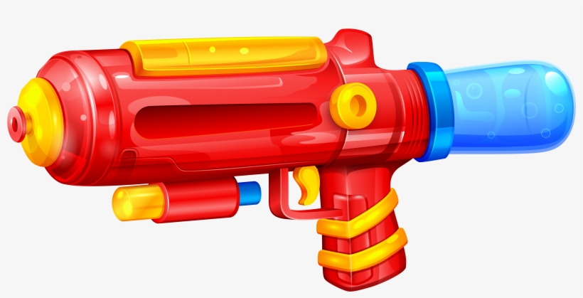 Water Gun Png - 7000x3270 PNG Download - PNGkit