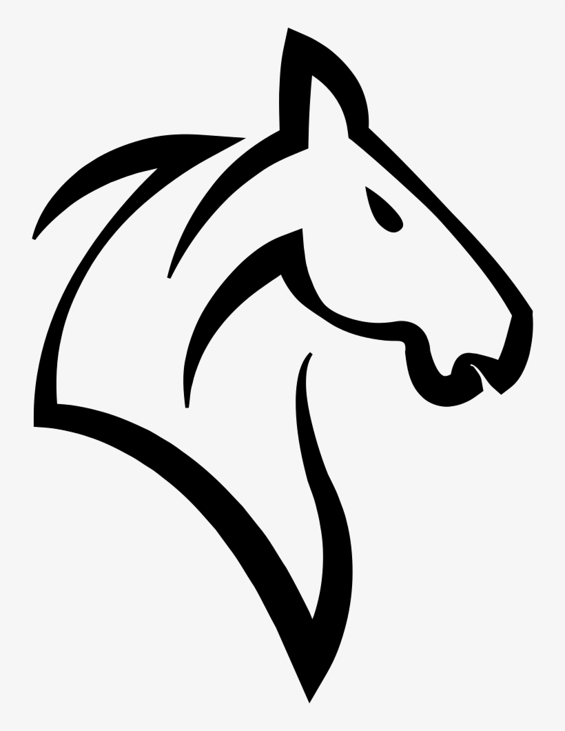Horse Logo - - Horse Outlines Transparents - 728x980 PNG Download - PNGkit