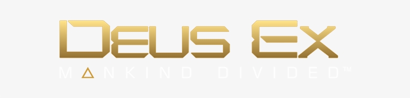 Deus Ex Mankind Divided Header Logo - Deus Ex Logo Png - 612x220 PNG ...