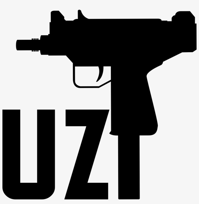 Clipart X Dumielauxepices Net - Uzi Vector - 737x720 PNG Download - PNGkit