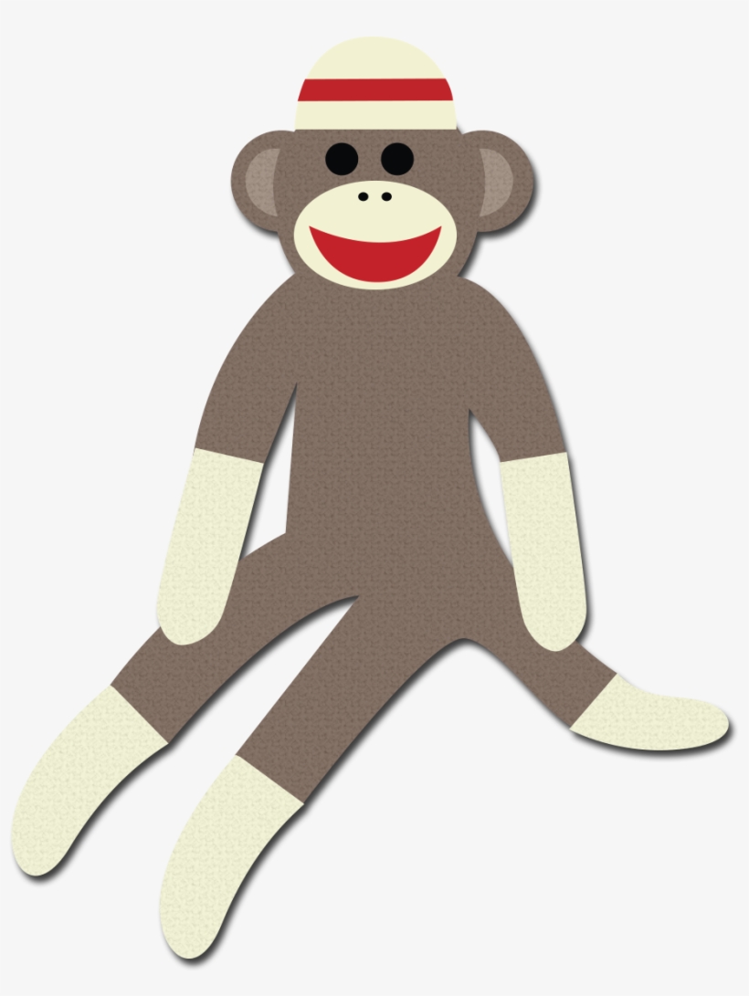 Sock Monkey Clip Art - 911x1168 PNG Download - PNGkit