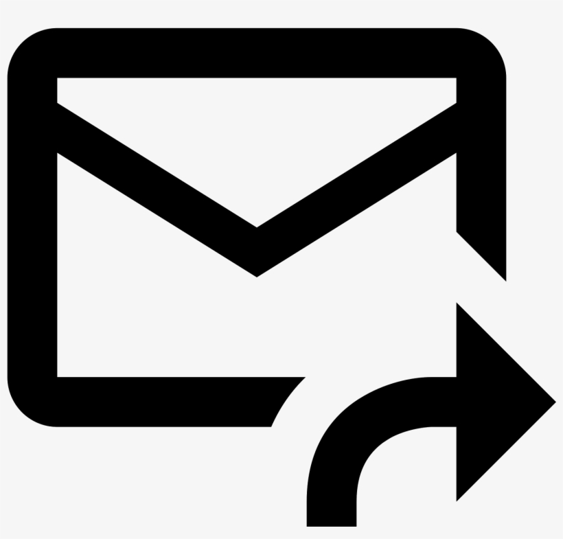 Forward Message Icon - Email - 1600x1600 PNG Download - PNGkit