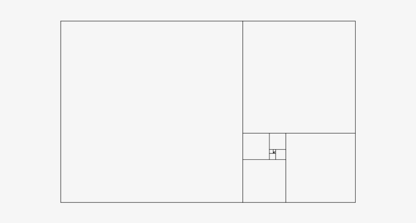 Fibonacci Rectangle Clipart Png - 600x424 PNG Download - PNGkit