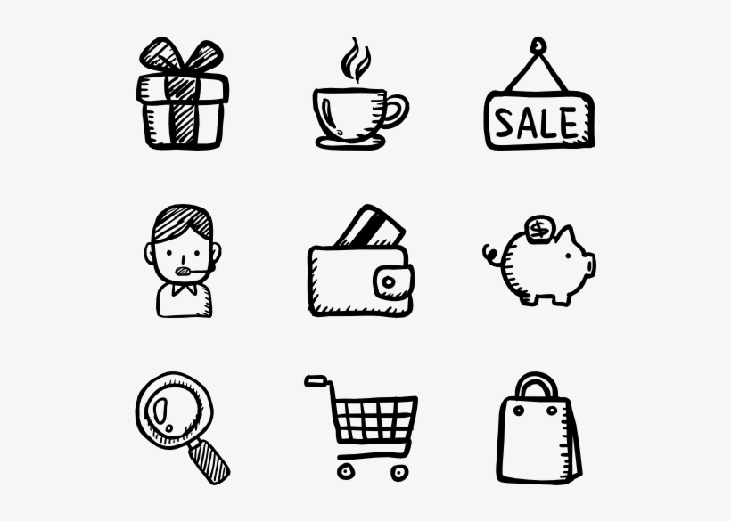Shopping Elements - Shopping - 600x564 PNG Download - PNGkit