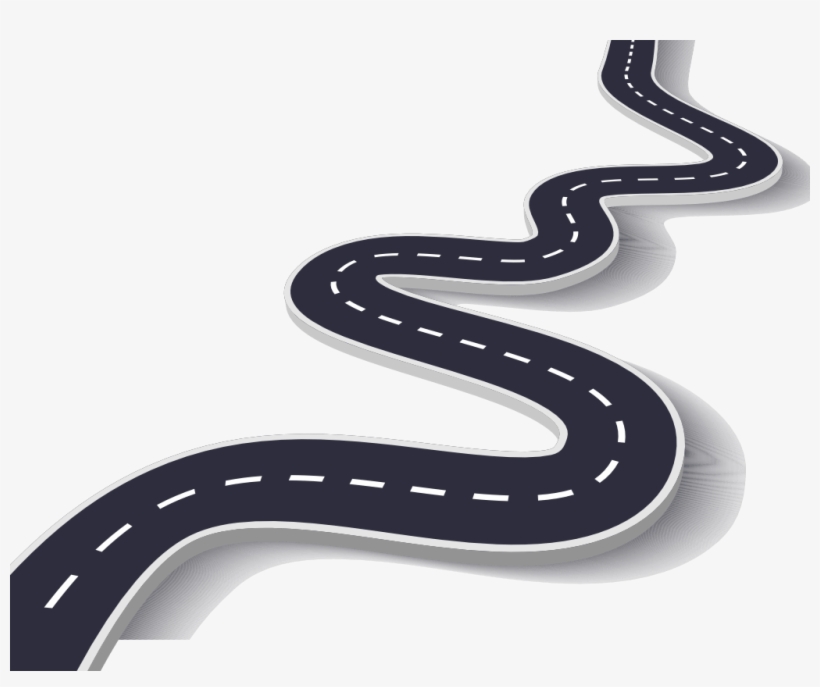 Download Transparent Curved Road - Roadmap Clip Art Free - PNGkit