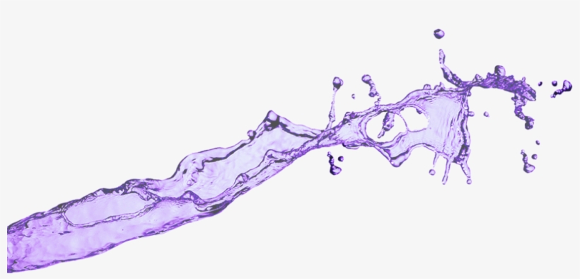 Download Transparent Purple Water Splash Png - PNGkit