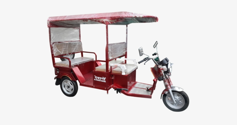 Electric Auto Rickshaw - Electric Rickshaw Price In India - 500x353 PNG ...
