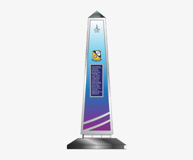 A Memorial To Honor Fallen Blue Angels - Blue Angels - 254x601 PNG ...