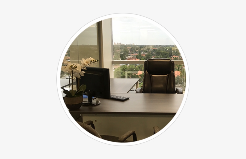 Private Office - Computer Desk - 450x450 PNG Download - PNGkit