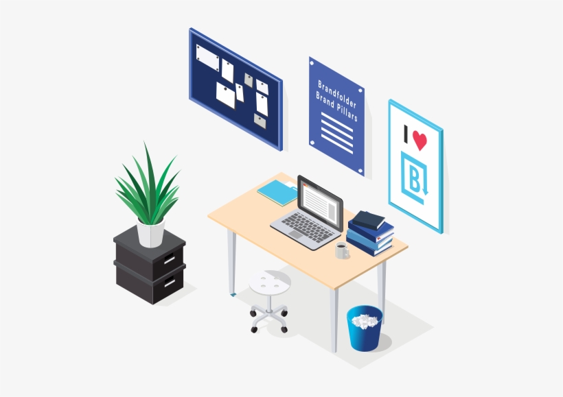 Desk - Brandfolder - 490x499 PNG Download - PNGkit