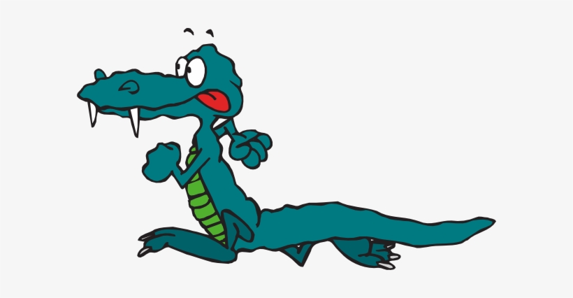Sad Alligator Clipart
