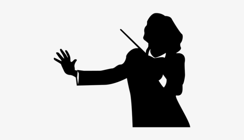Pulselocalhq Cincinnati - Conductor Silhouette - 500x500 PNG Download ...