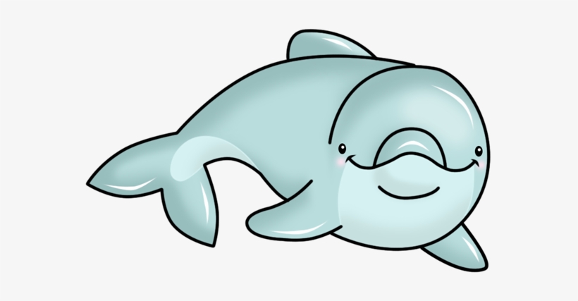 Dolphin Clipart Face - Cartoon Dolphin Facing Forward - 578x347 PNG ...