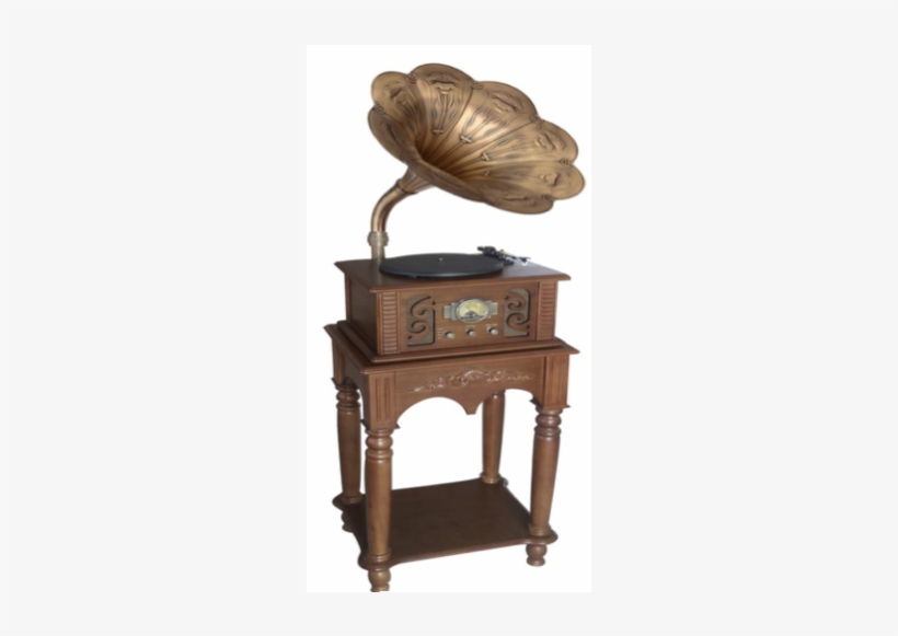 Gramophone And Stand - Gramophone Furniture - 500x500 PNG Download - PNGkit