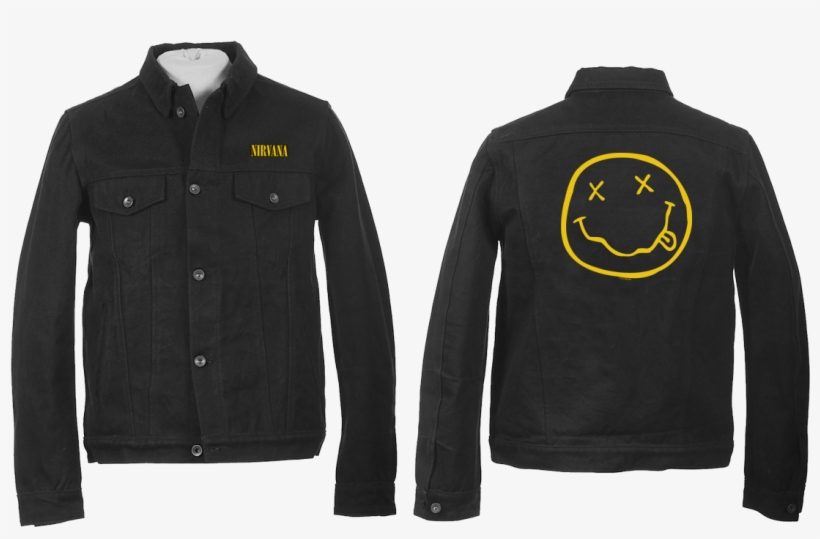 Denim Jacket - Nirvana - Nirvana Smiley Maxi Poster 61x91.5cm ...