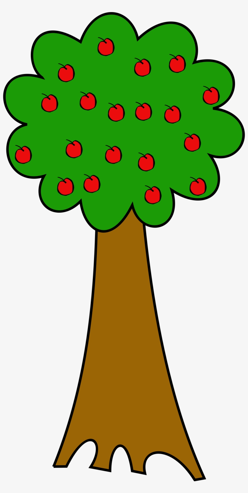 Christian Clip Art Fruit Tree Apple - 386x750 PNG Download - PNGkit