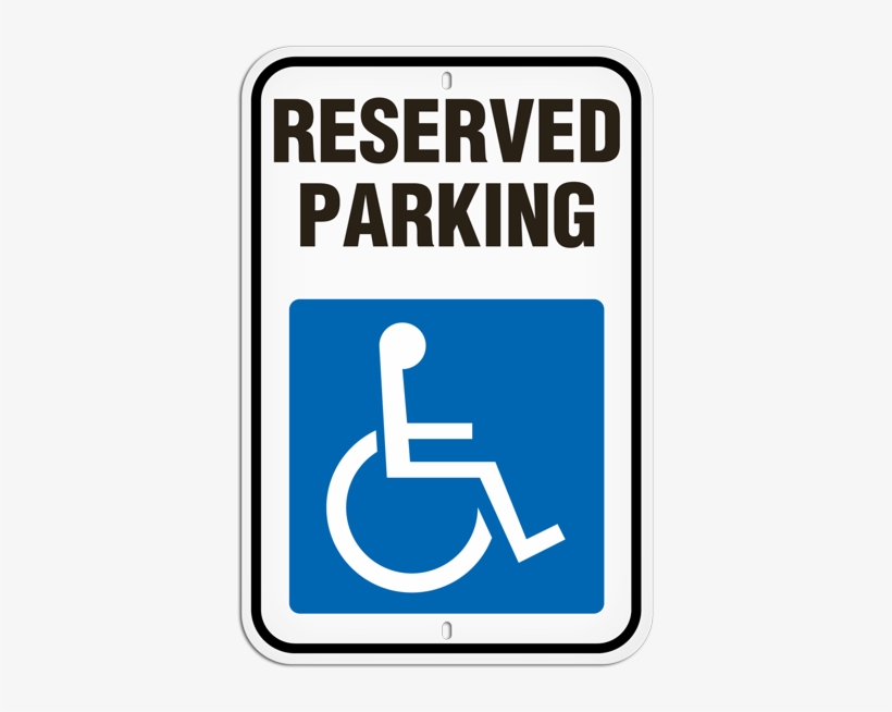 Parking Lot Signs - Reserved Parking Signs-reserved Parking,black On ...