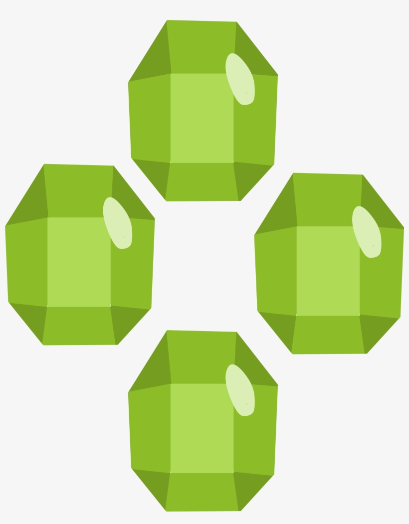 Download Transparent Emerald Green - My Little Pony Gem Cutie Mark - PNGkit