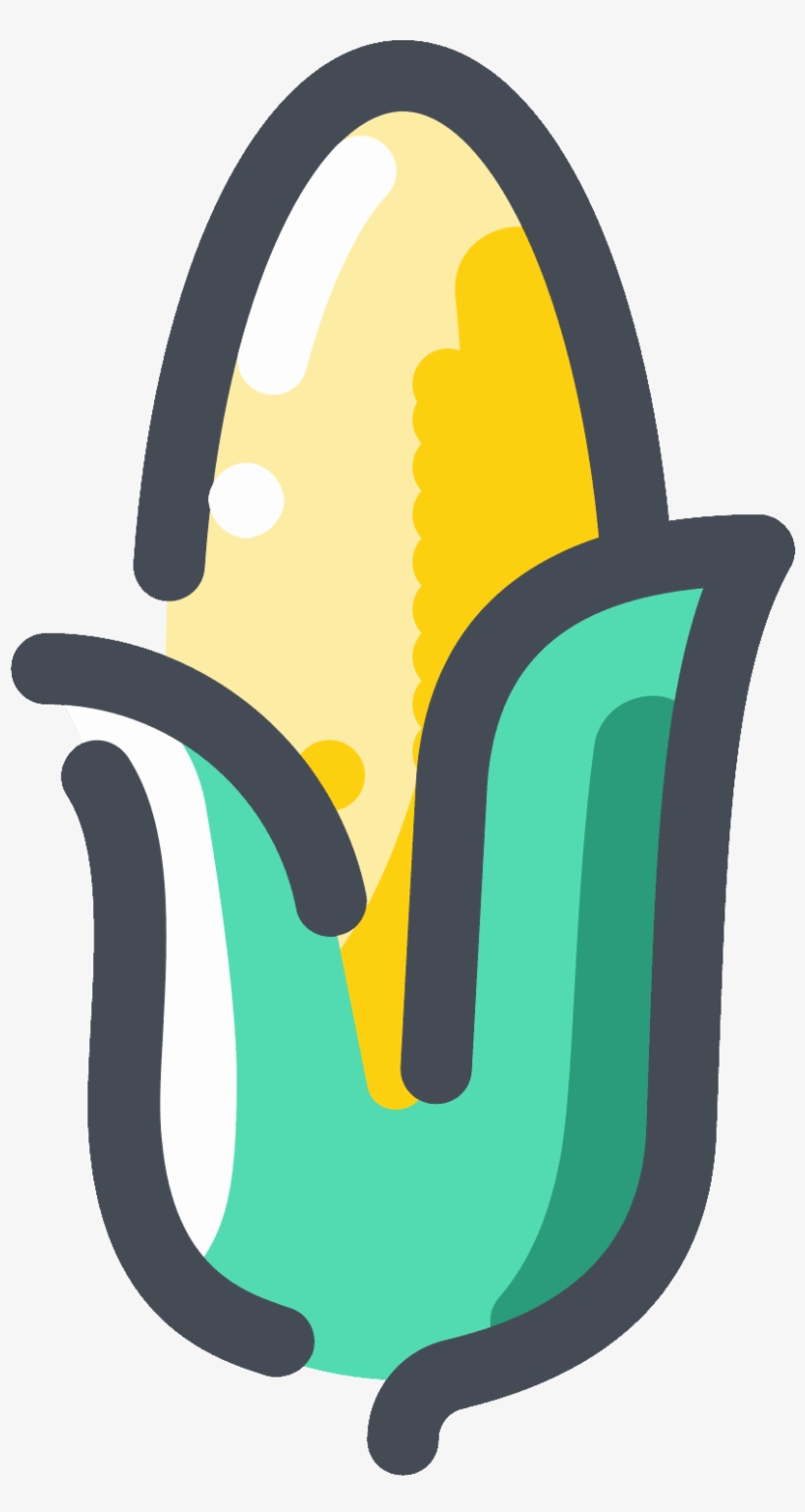 Download Transparent Yellow Corn Icon - Icon - PNGkit