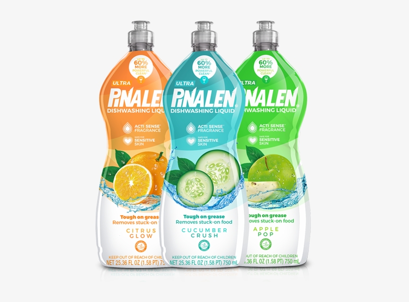 Pinalen Dishwashing Liquid - Pinalen 25.3 Oz Dish Soap - 514x545 PNG ...