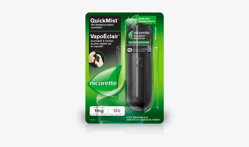 Nicorette Quickmist Fresh Mint Flavour 1 Mg Packaging - Nicorette ...