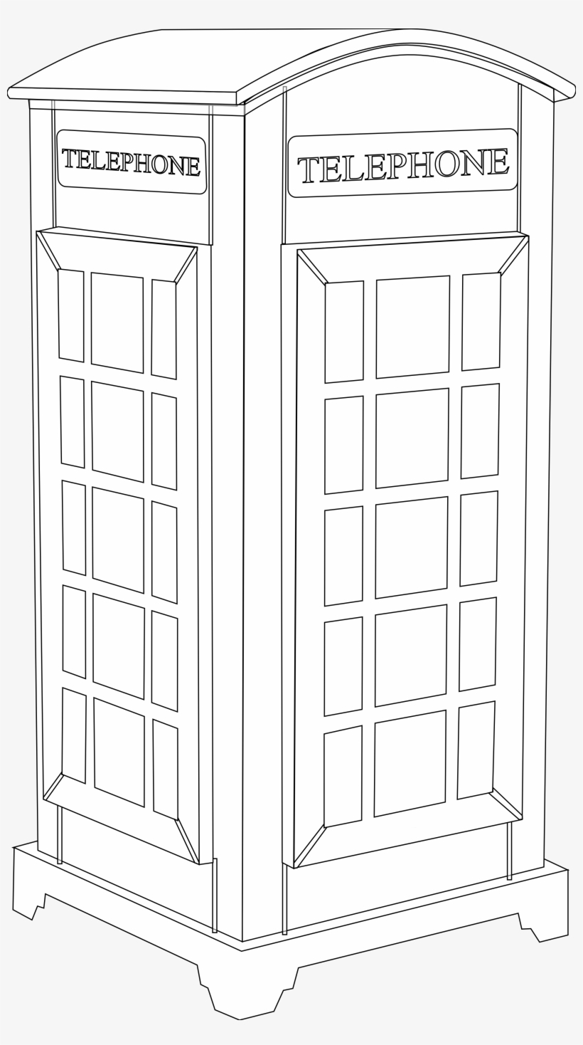 London Phone Booth Clipart