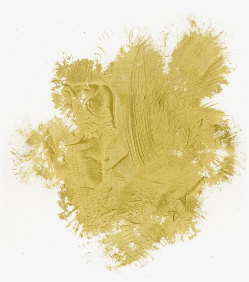 Gold Paint Smudge 7 - 1000x1085 PNG Download - PNGkit