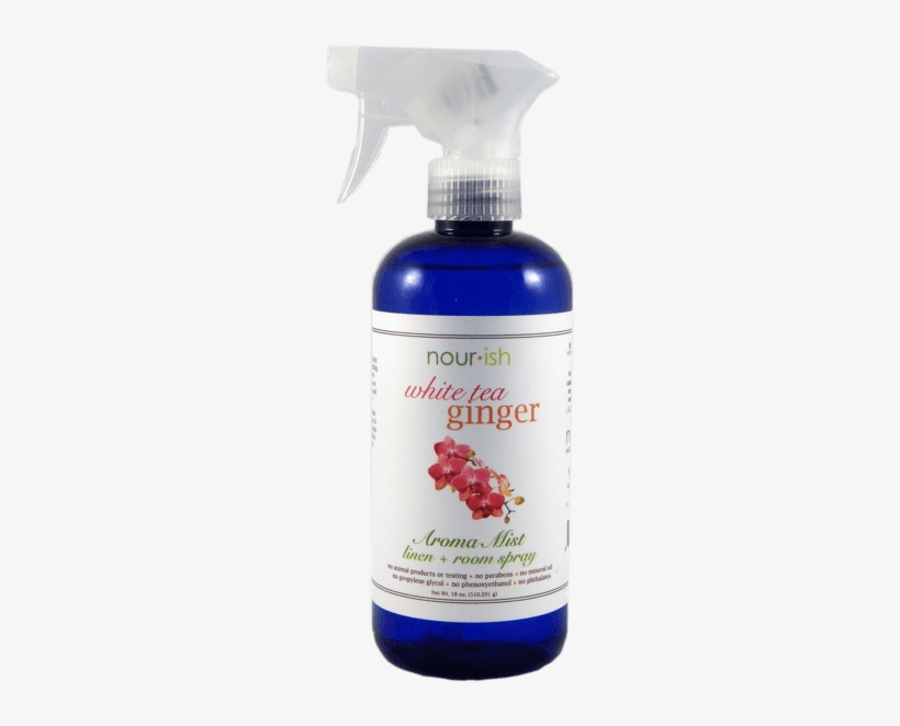 Nourish Aroma Mist Linean & Room Spray - Bottle - 600x600 PNG Download ...