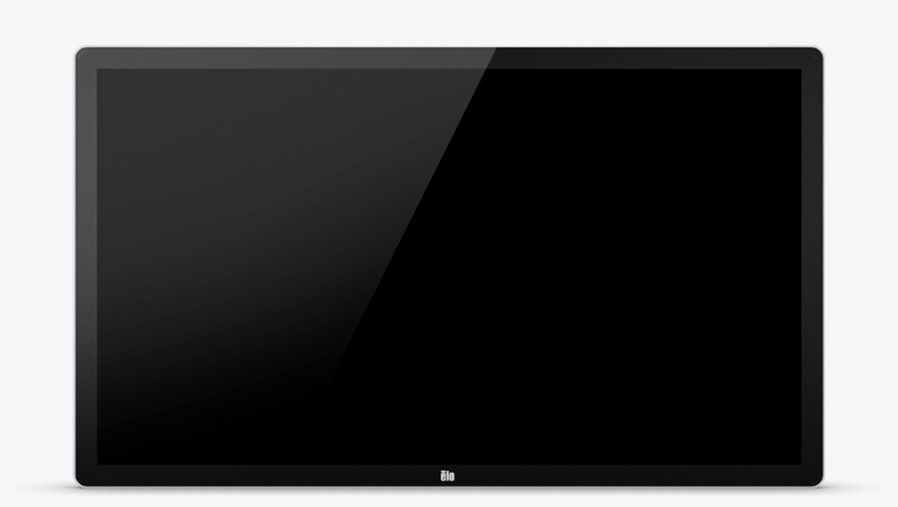 Touchscreen Signage - Led Tv - 875x446 PNG Download - PNGkit