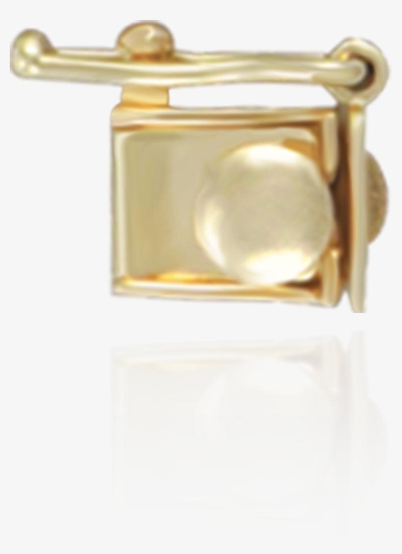 Open Top Box Clasps With Push Button - Gold - 1500x1500 PNG Download ...