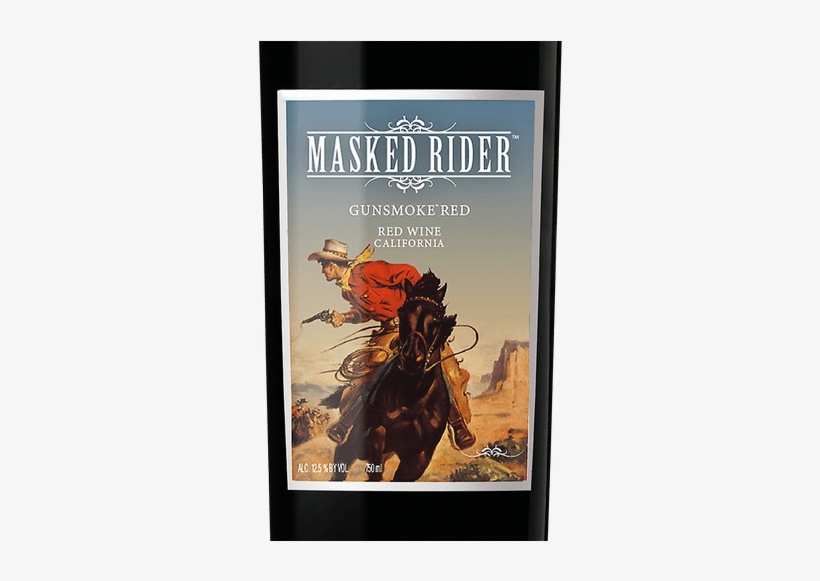 Masked Rider Wine - 375x500 PNG Download - PNGkit