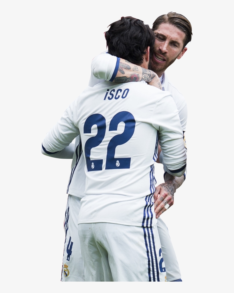 Isco & Sergio Ramos Render - Sergio Ramos And Isco 2017 - 532x947 PNG ...