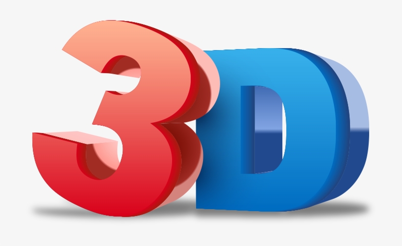 3d Png Transparent Image - 3d Png - 774x468 PNG Download - PNGkit