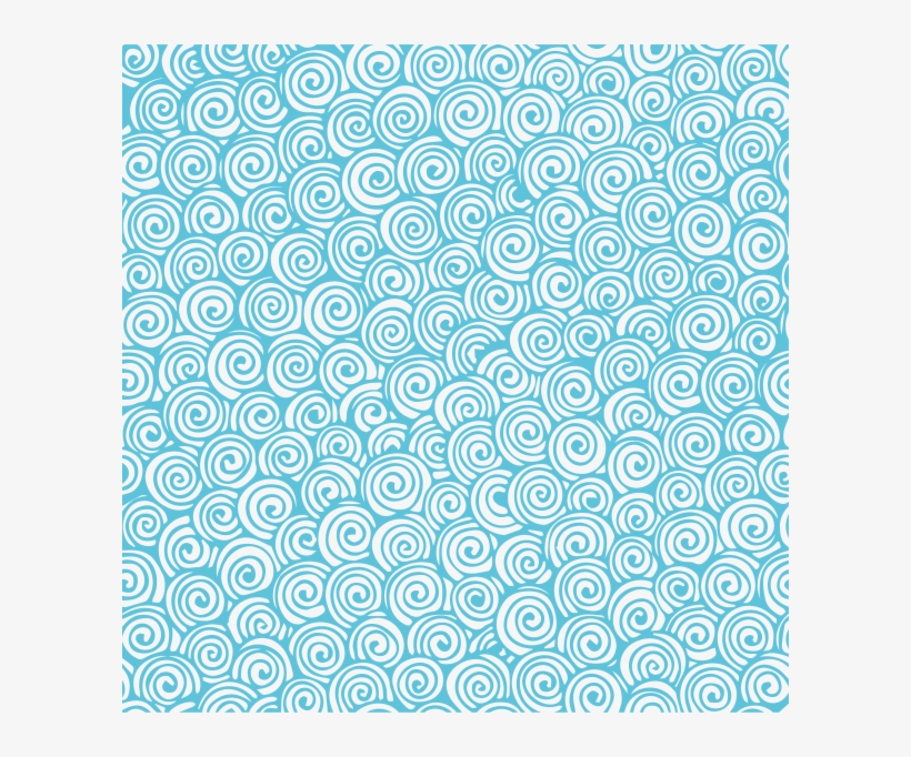 Swirl Pattern Light Blue - Circle - 600x602 PNG Download - PNGkit