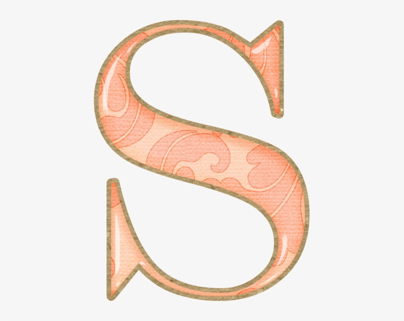 S May Flowers Alpha6 - Alphabet - 439x572 PNG Download - PNGkit