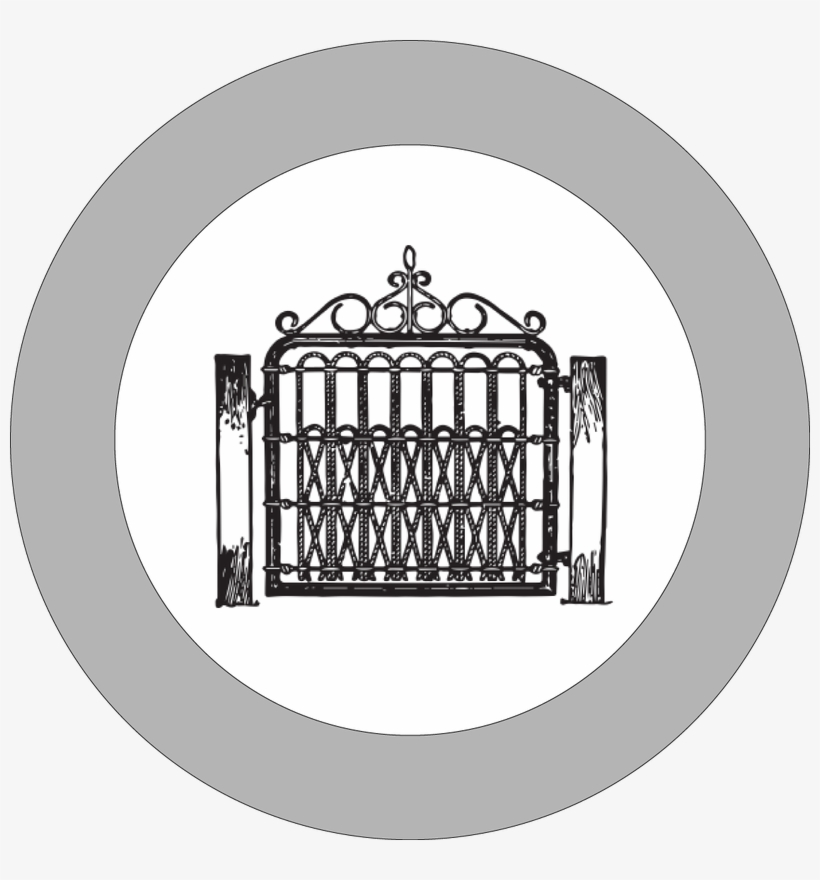 Download Transparent Iron Gate Designs - Gate - PNGkit