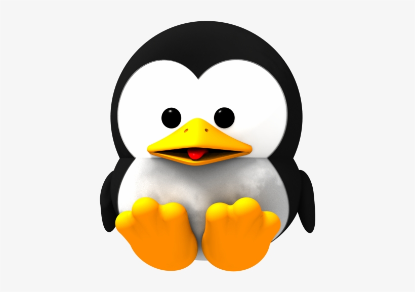File - Baby - Tux - Sit Alpha - Tučnák Png - 800x800 PNG Download - PNGkit