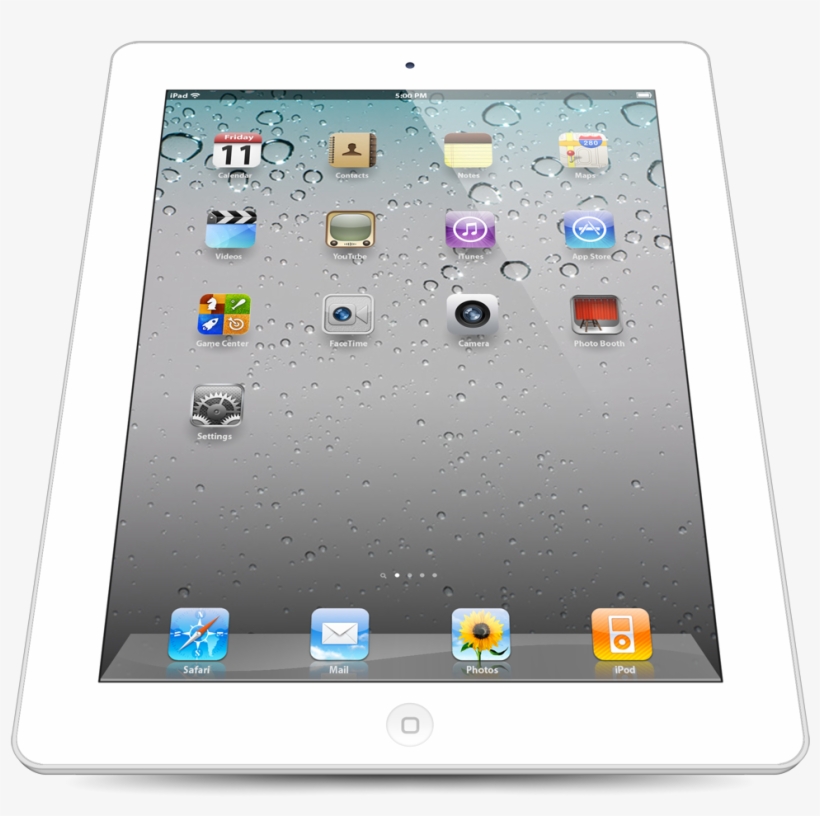 Ipad, Perspective, White Icon - Apple Ipad 2 - 1024x1024 PNG Download - PNGkit