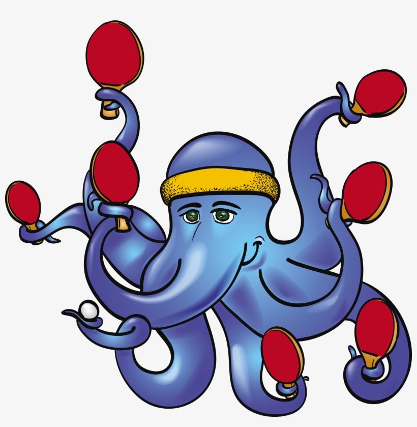 Download Transparent Table Tennis, Octopus - PNGkit