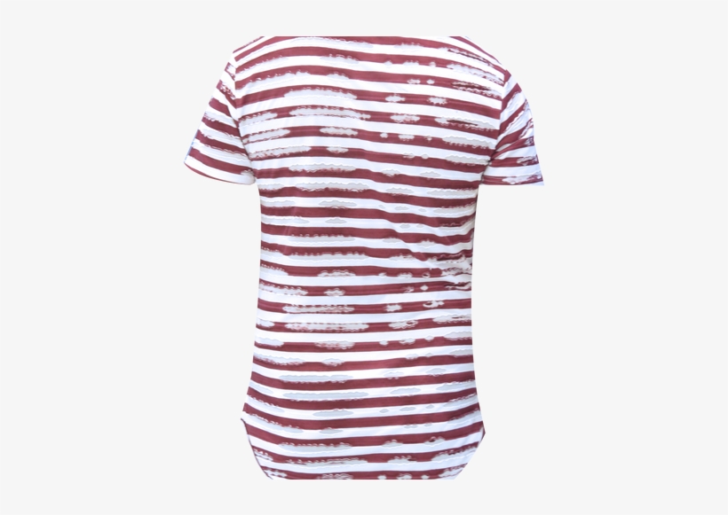 Ripped Fabric - T-shirt - Edwin Stripe Pocket Tee - 500x500 PNG ...