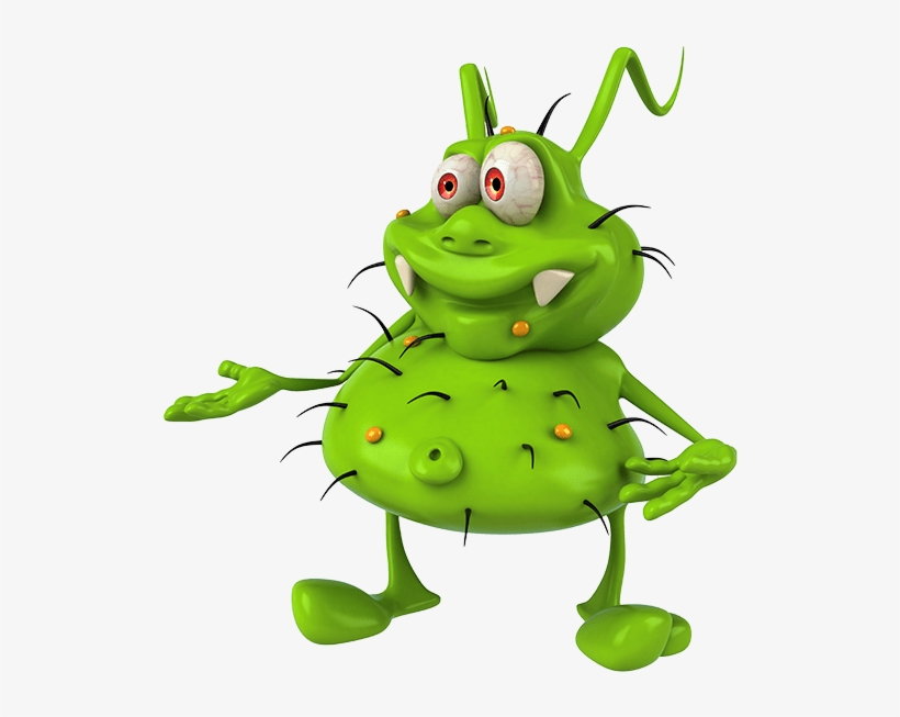 Download - Cartoon Germ - 552x600 PNG Download - PNGkit