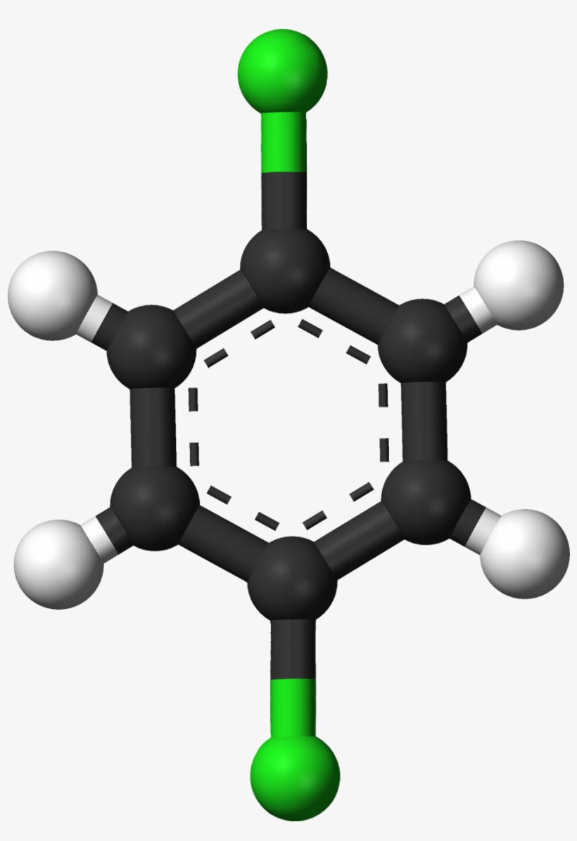 P Dichlorobenzene 3d Balls - Benzoic Acid - 989x1419 PNG Download - PNGkit