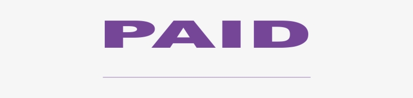 Download Transparent Paid Small Block Style Office Stamp - Office - PNGkit