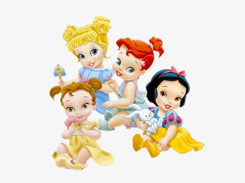 Princesas Disney Baby - Disney Cartoon Baby Princess - 578x545 PNG ...