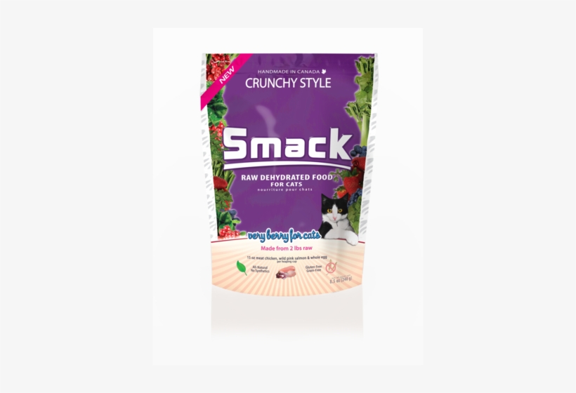 Image Of Very Berry For Cats 70g - Smack Cat Food - 384x480 PNG ...