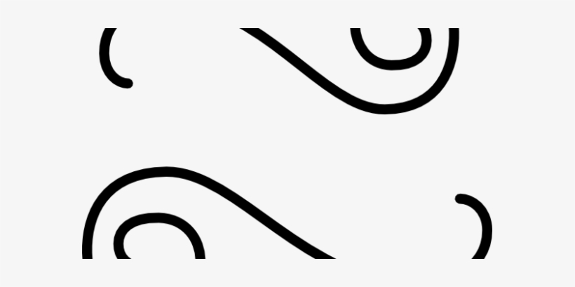 Fabulous Flourish Clip Art Black Double Scroll At Clker - 585x329 PNG ...