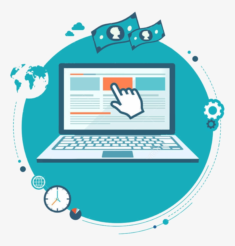 Ppc - Pay Per Click Infographic - 749x779 PNG Download - PNGkit