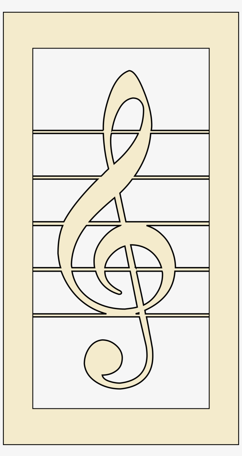 Big Image - Violin Key Vector - 1309x2400 PNG Download - PNGkit