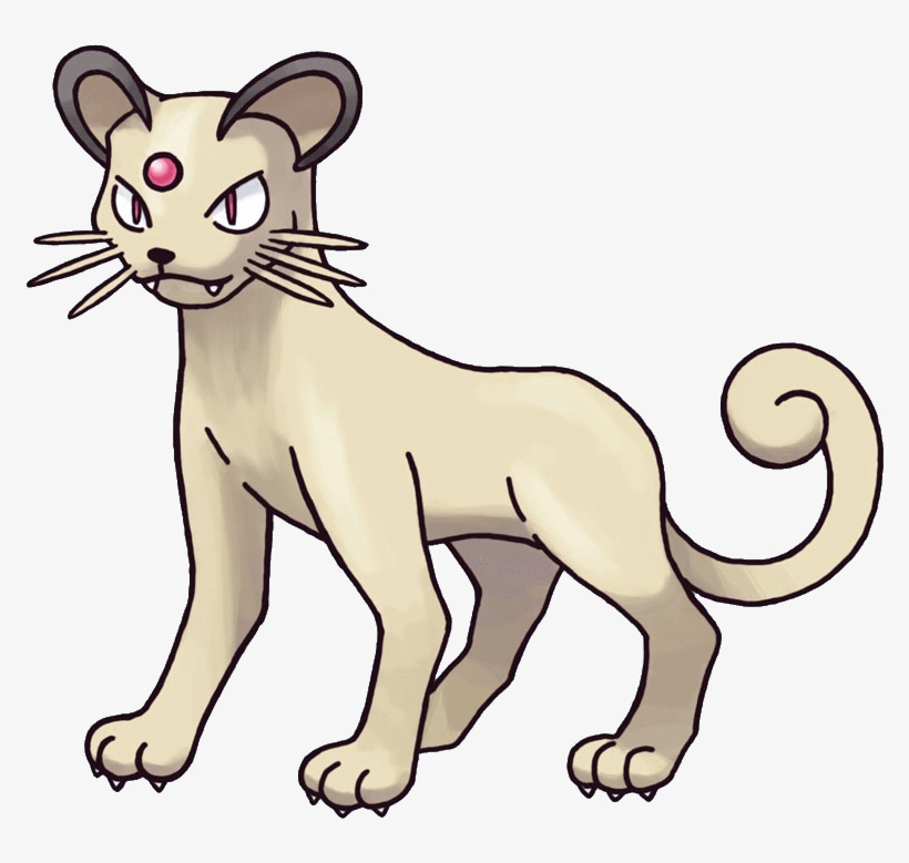 Persian Pokemon - Drawings Of Persian The Pokemon - 774x699 PNG ...