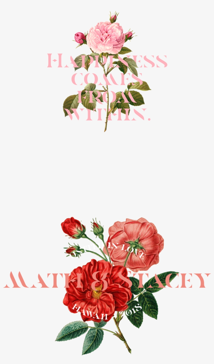 Casa Stencil - Vintage Illustration Of Red Flowers Pendant Necklace ...